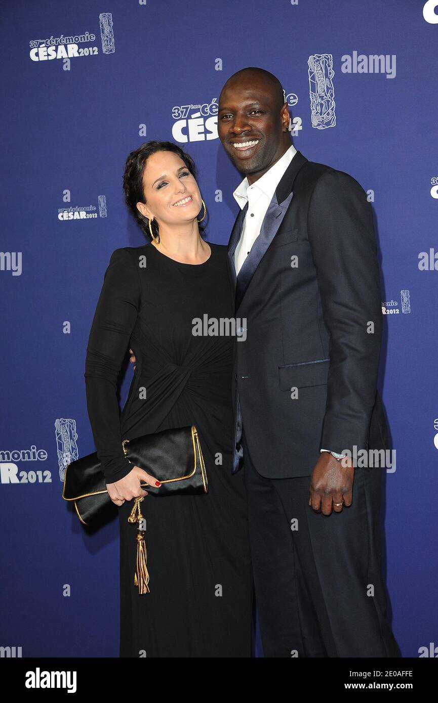 Omar Sy et Helene Sy arrivent à la 37e cérémonie annuelle de remise des ...