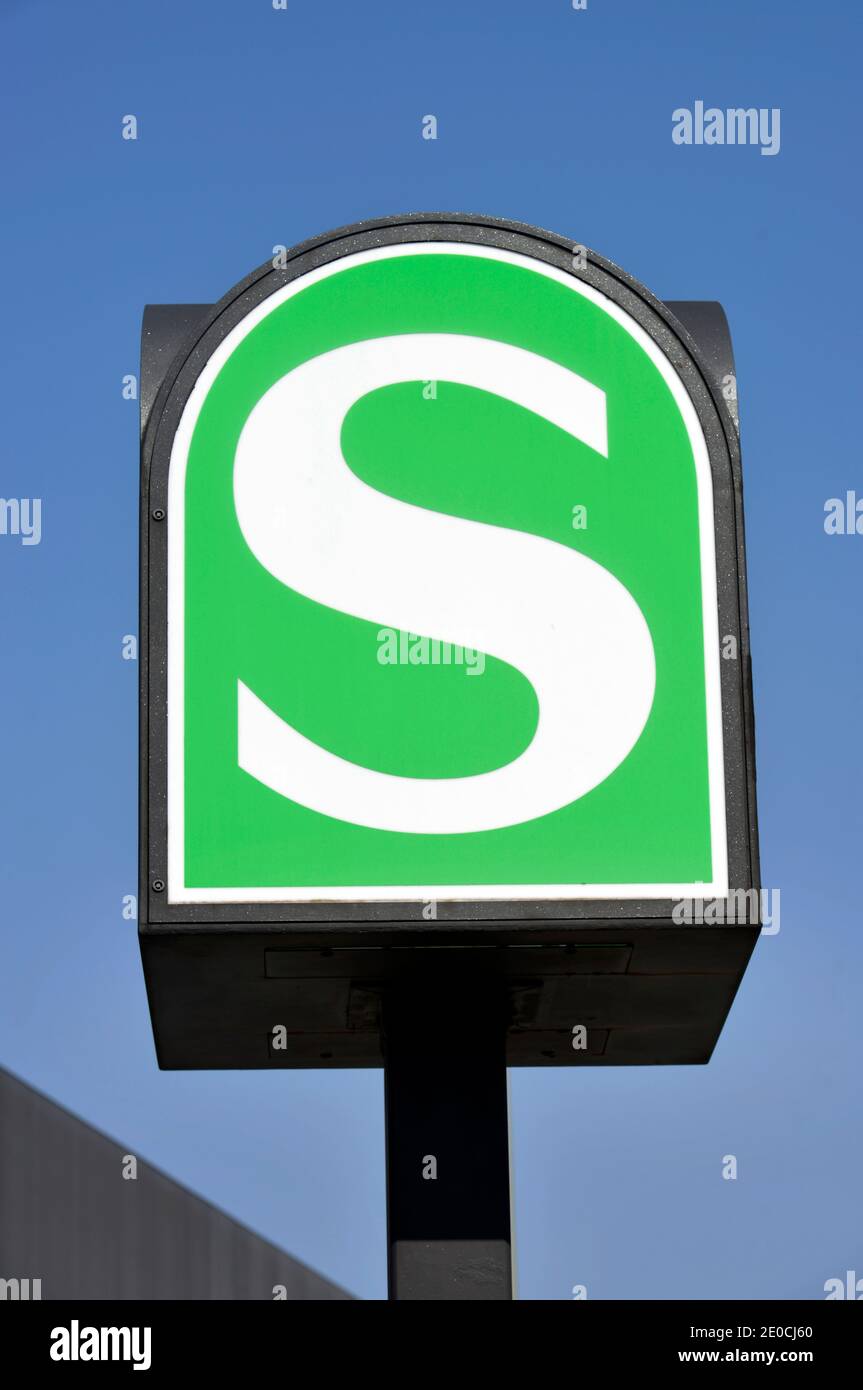Logo s bahn Banque de photographies et d’images à haute résolution - Alamy