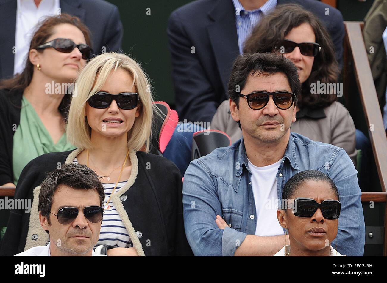Adriana karembeu and andre ohanian Banque de photographies et d’images ...