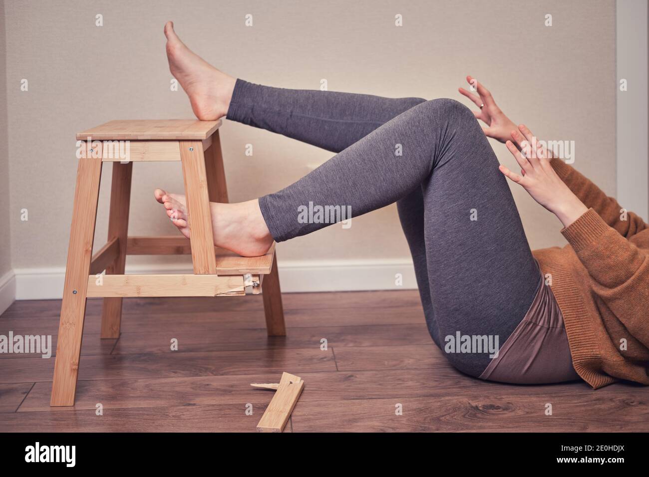 Broken leg ambulance Banque de photographies et d’images à haute ...