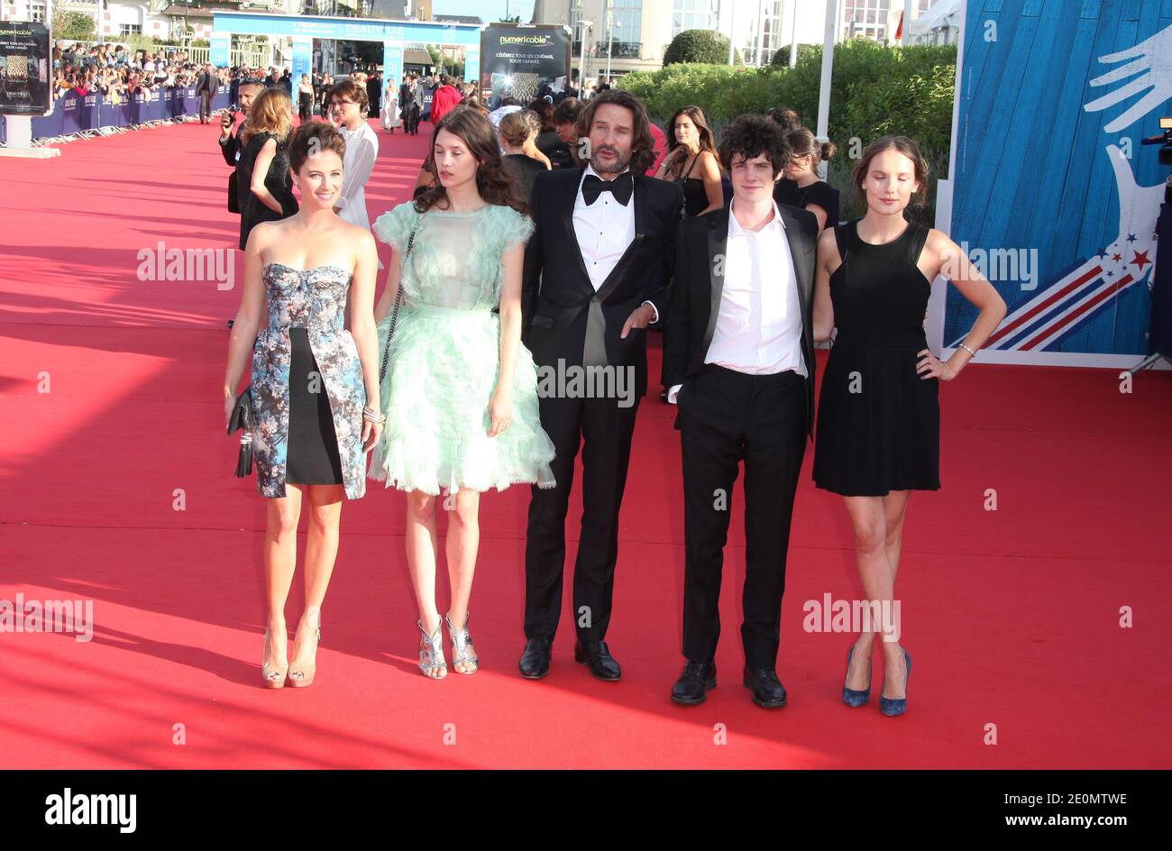 Frédéric Beigbeder, Ana Girardot, Melanie Bernier et Astrid Berges ...