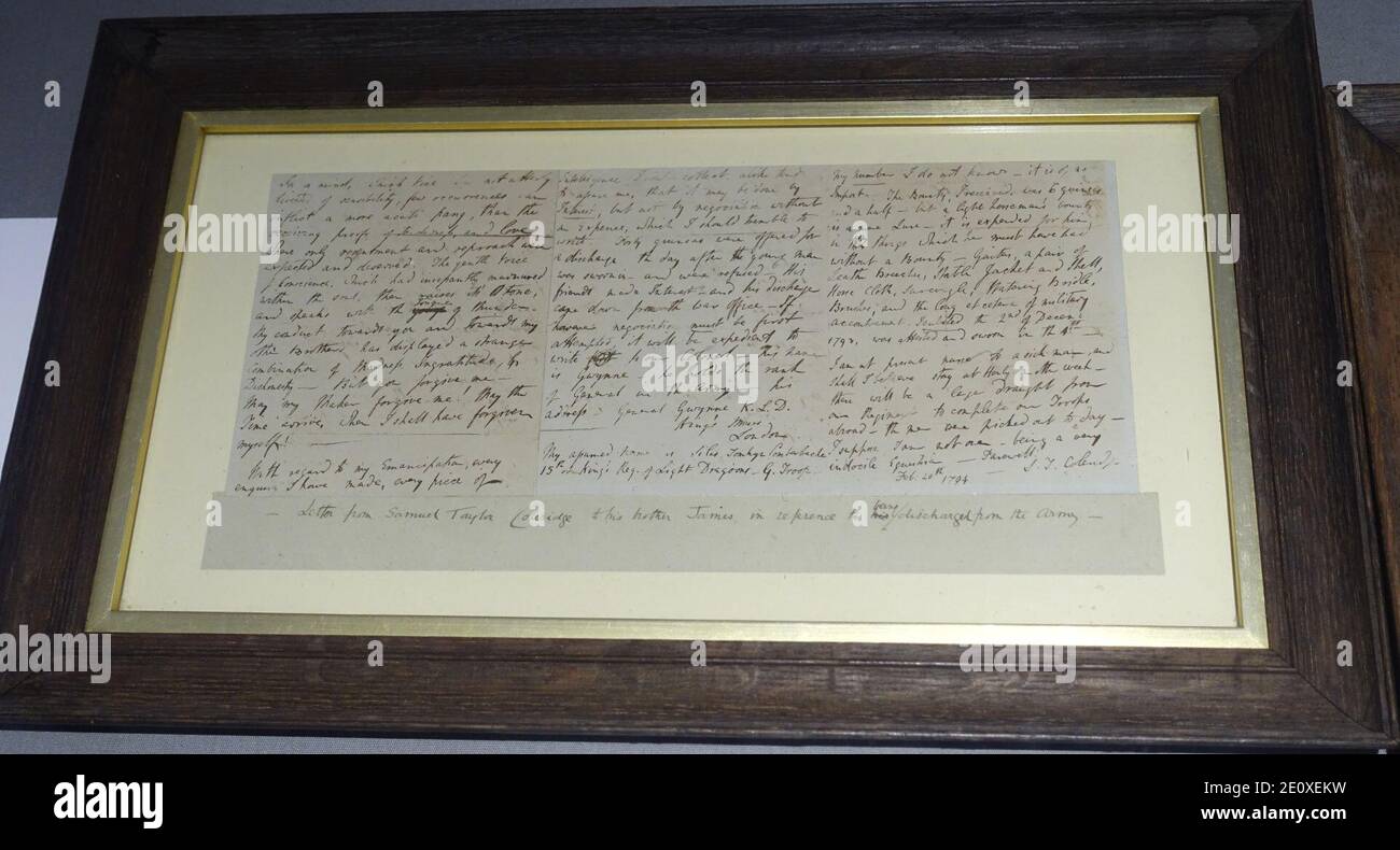 James coleridge Banque de photographies et d’images à haute résolution ...