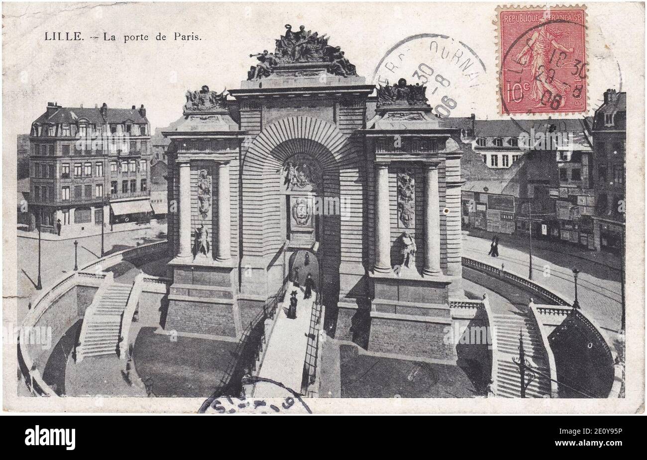 Porte paris lille Banque de photographies et d’images à haute ...