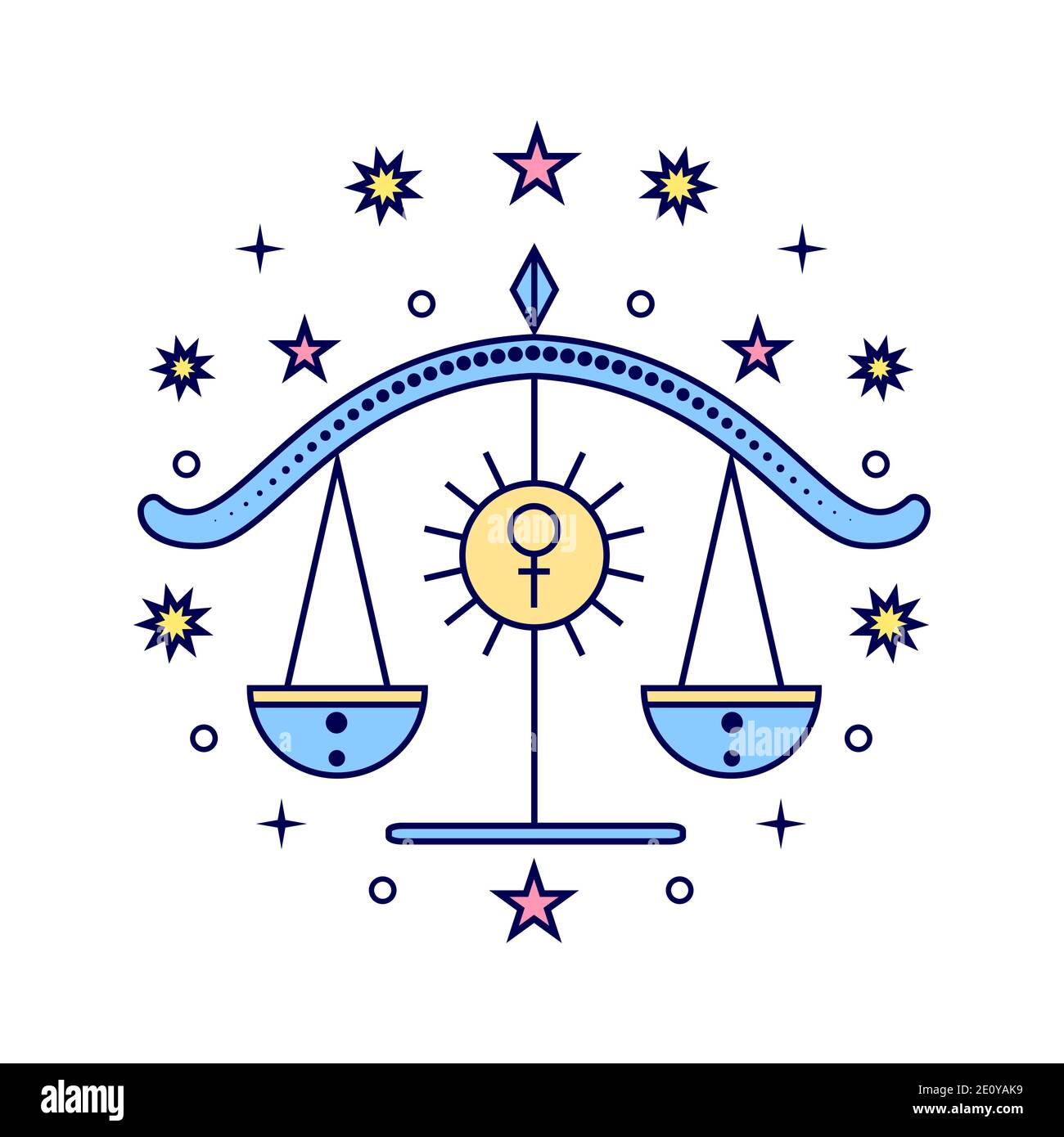 Balance signe du zodiaque Banque de photographies et d’images à haute ...