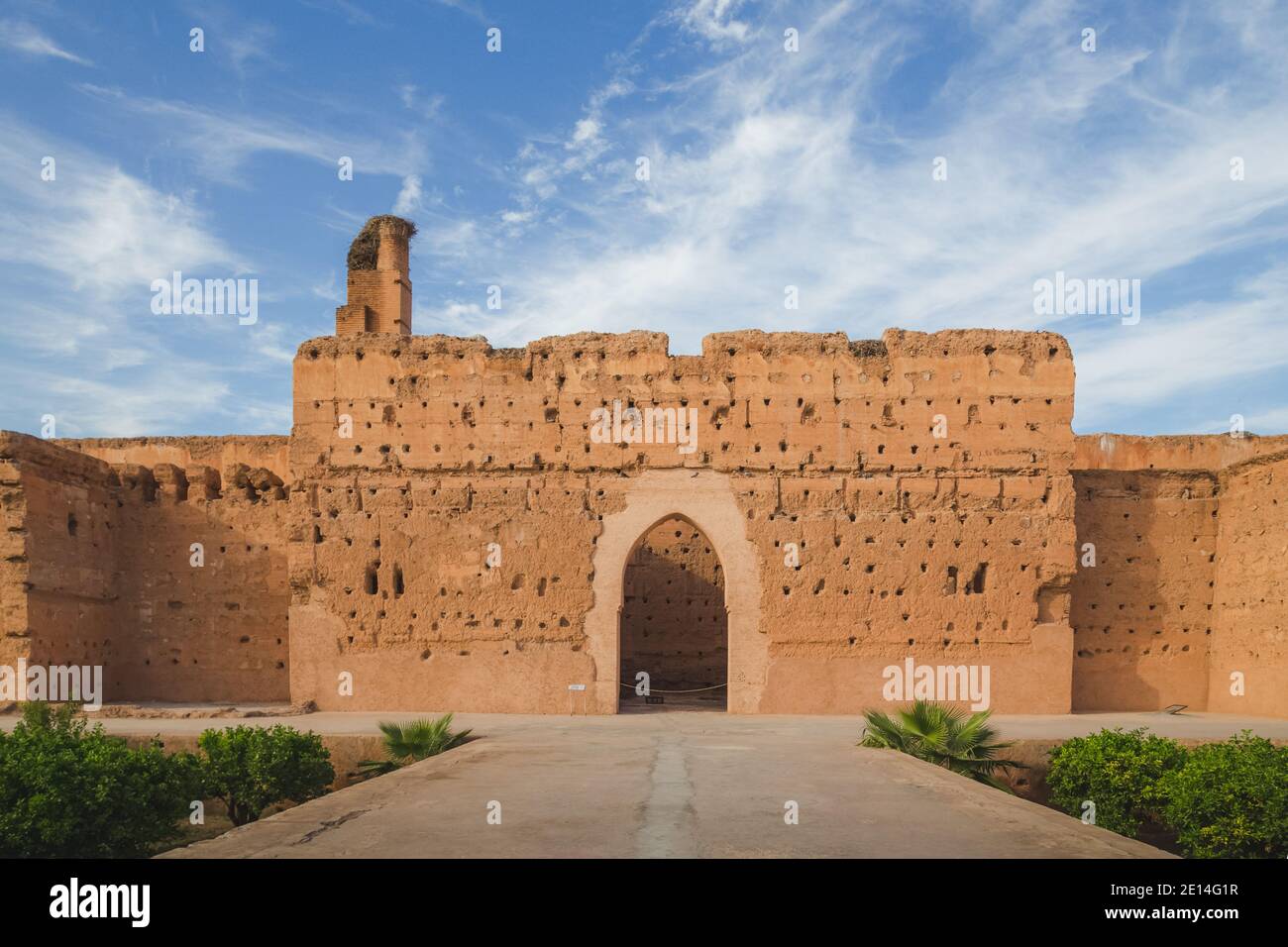 16th century el badi palace Banque de photographies et d’images à haute ...