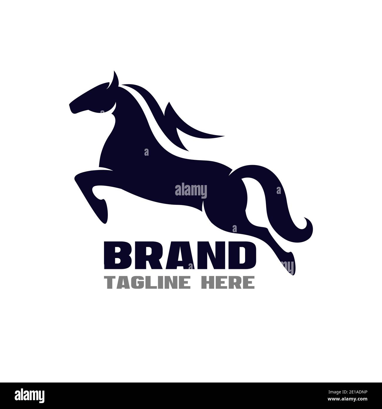 Cheval moderne Banque d'images détourées - Alamy