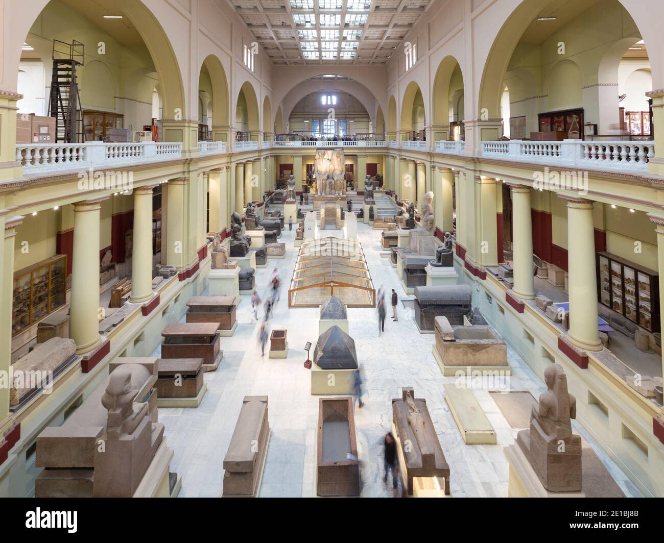 Vue interieur du musee du caire Banque de photographies et d’images à ...