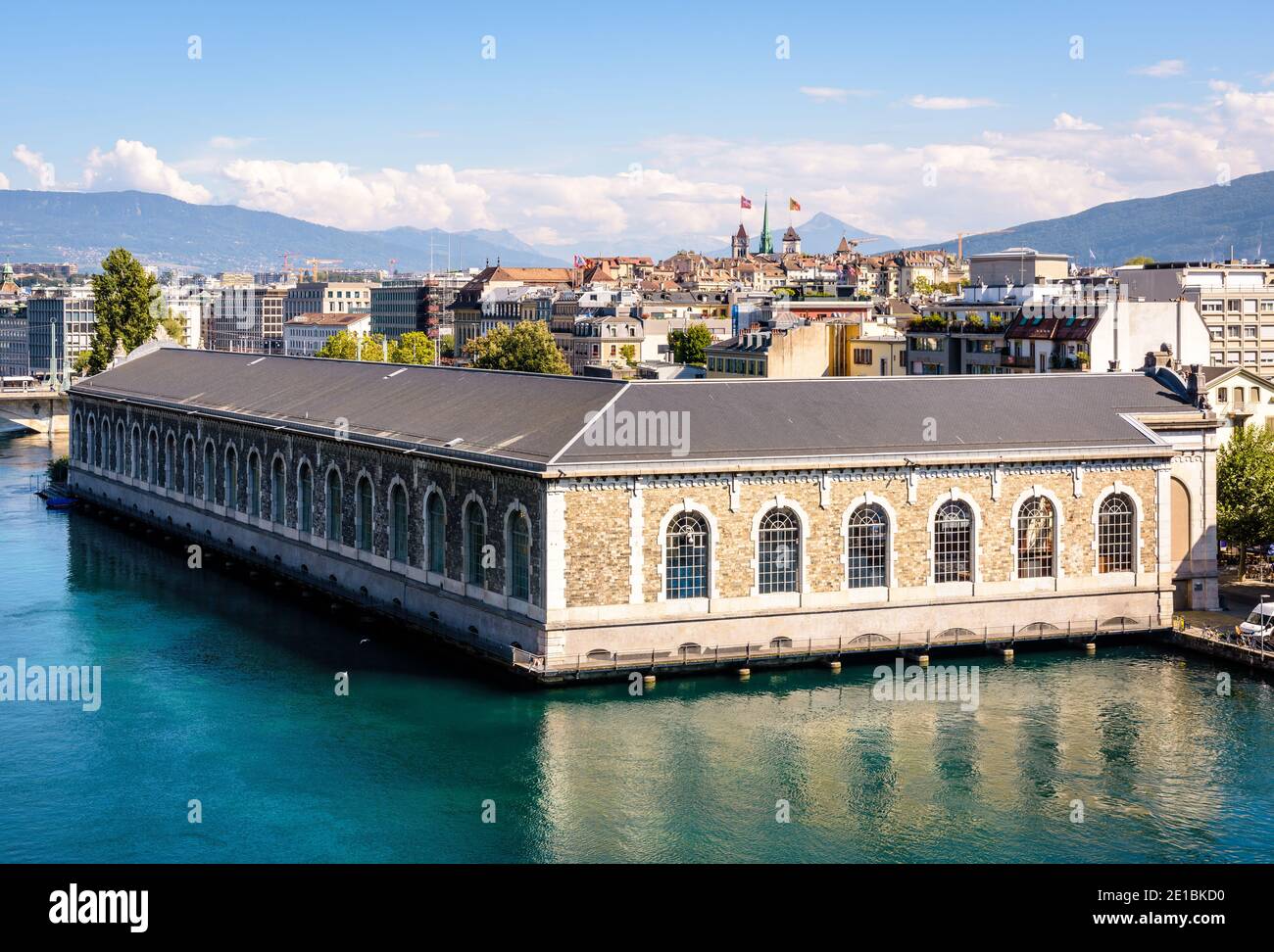 Batiment Des Forces Motrices Banque d'image et photos - Alamy