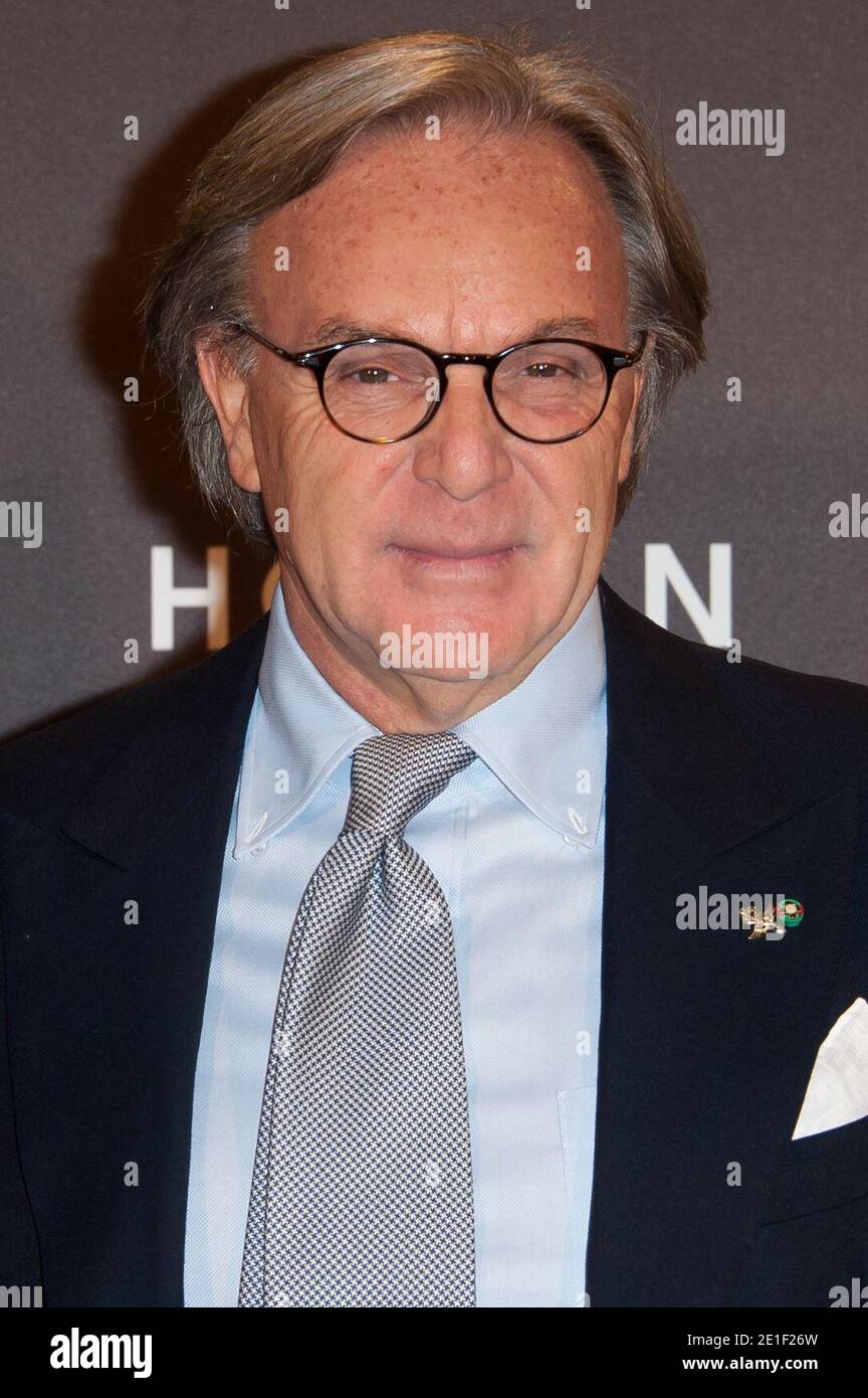 Diego Della Valle assiste à la soirée cocktail Hogan by Karl Lagerfeld ...