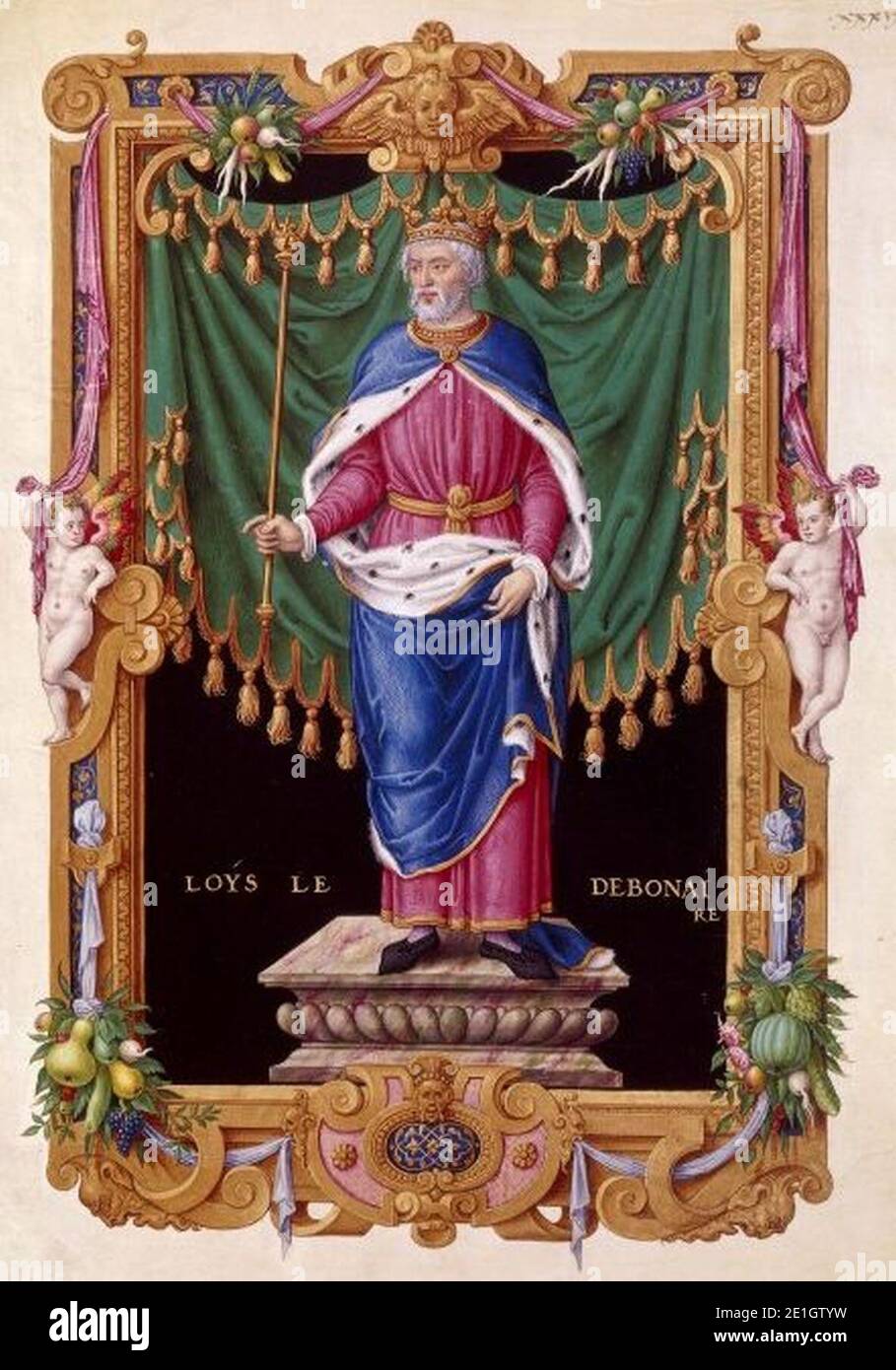 Louis le debonnaire Banque de photographies et d’images à haute ...