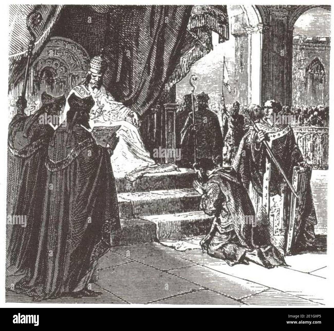 Louis le pieux Banque d'images détourées - Alamy