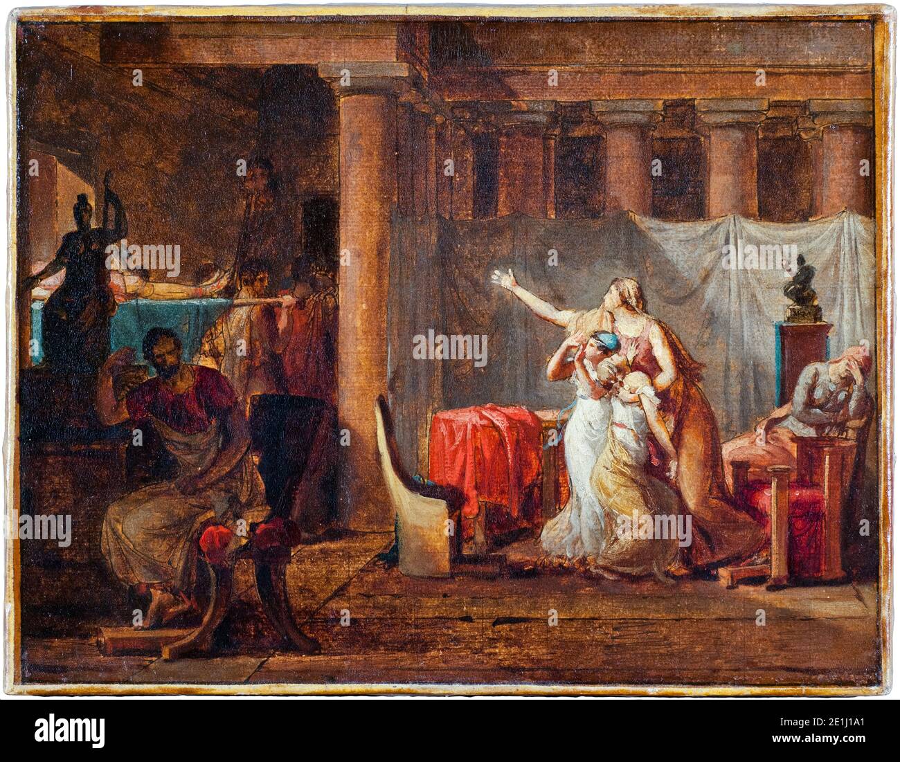 Lictors bringing brutus Banque de photographies et d’images à haute ...