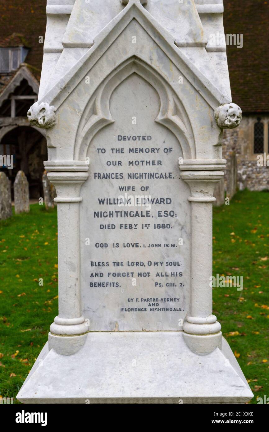 La tombe de la famille nightingale Banque de photographies et d’images ...