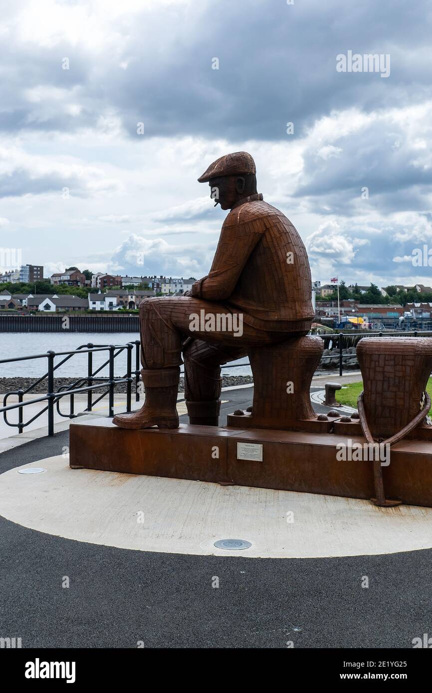 Perdu en mer sculpture Banque de photographies et d’images à haute ...