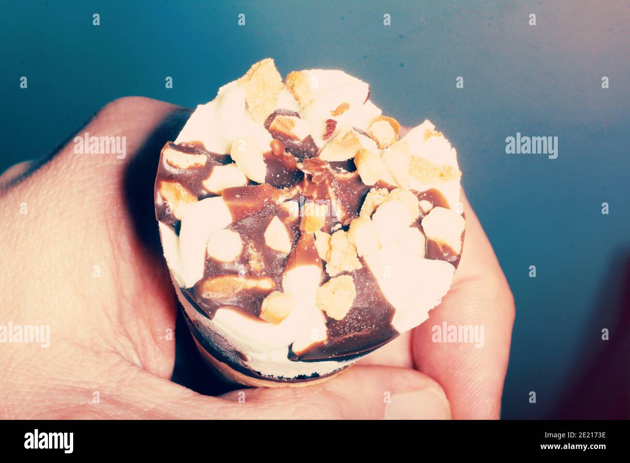 Cornetto ice cream nut Banque de photographies et d’images à haute ...