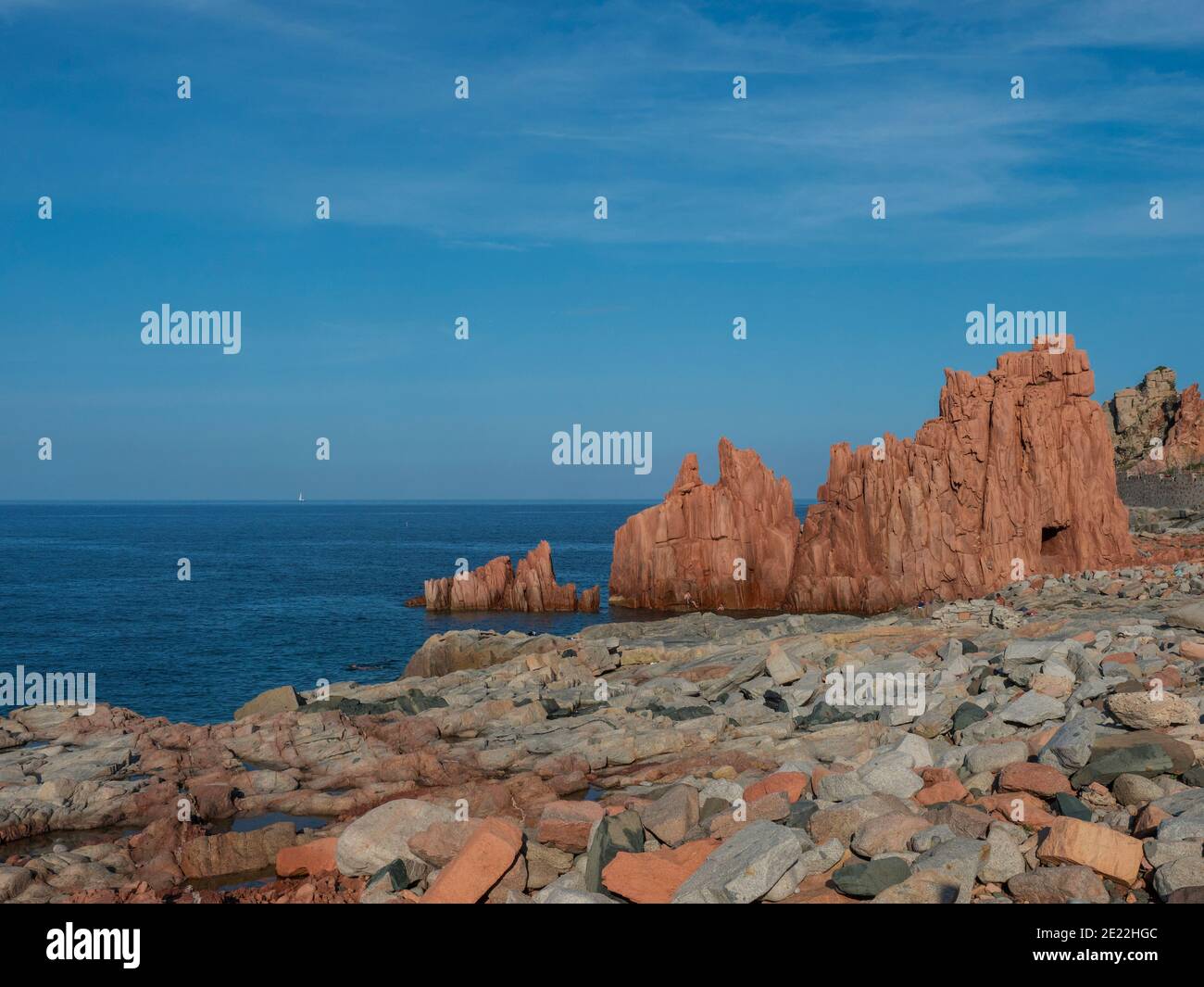 Rocce rosse beach Banque de photographies et d’images à haute ...