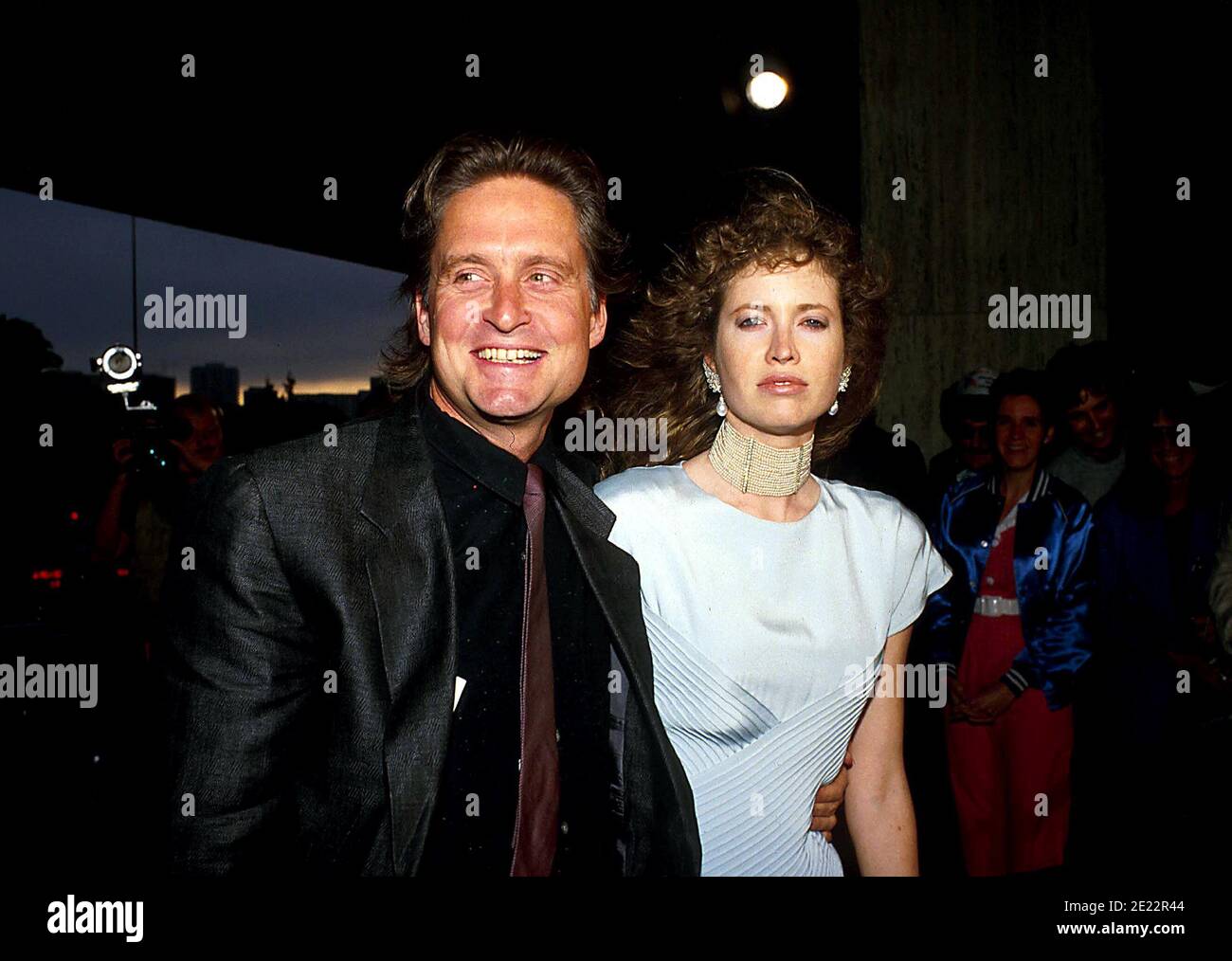 Michael douglas and wife diandra Banque de photographies et d’images à ...