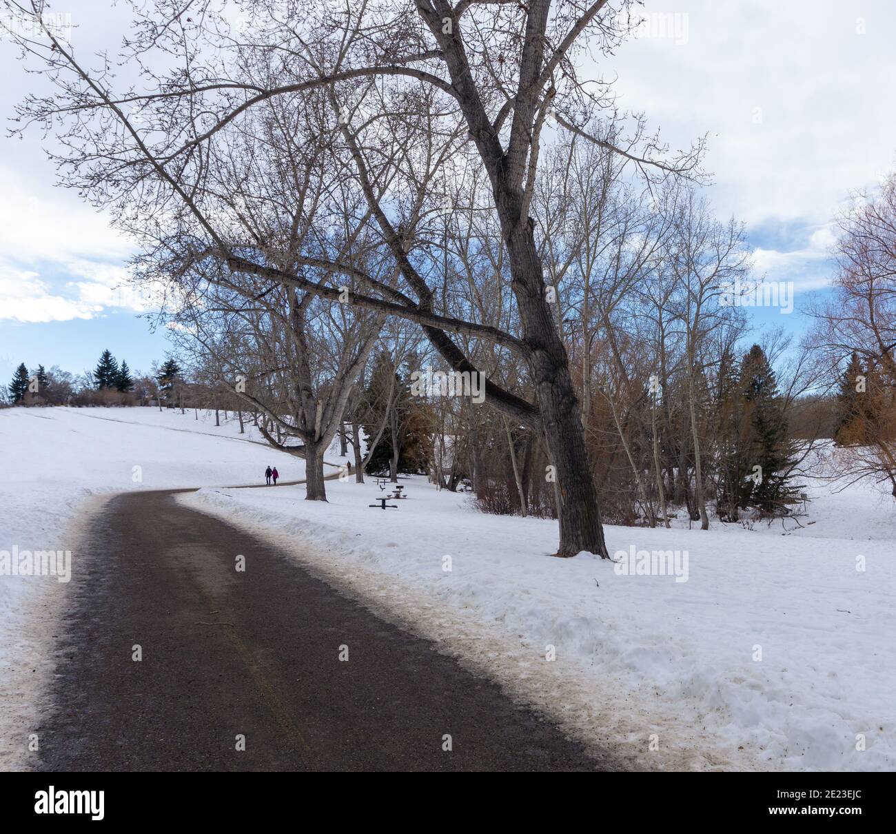 Paysage de janvier Banque de photographies et d’images à haute ...