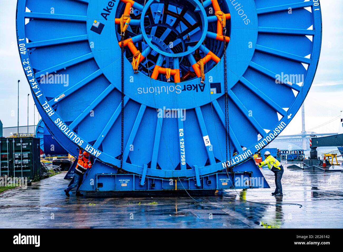 Grandes bobines de la mer du nord Banque de photographies et d’images à ...