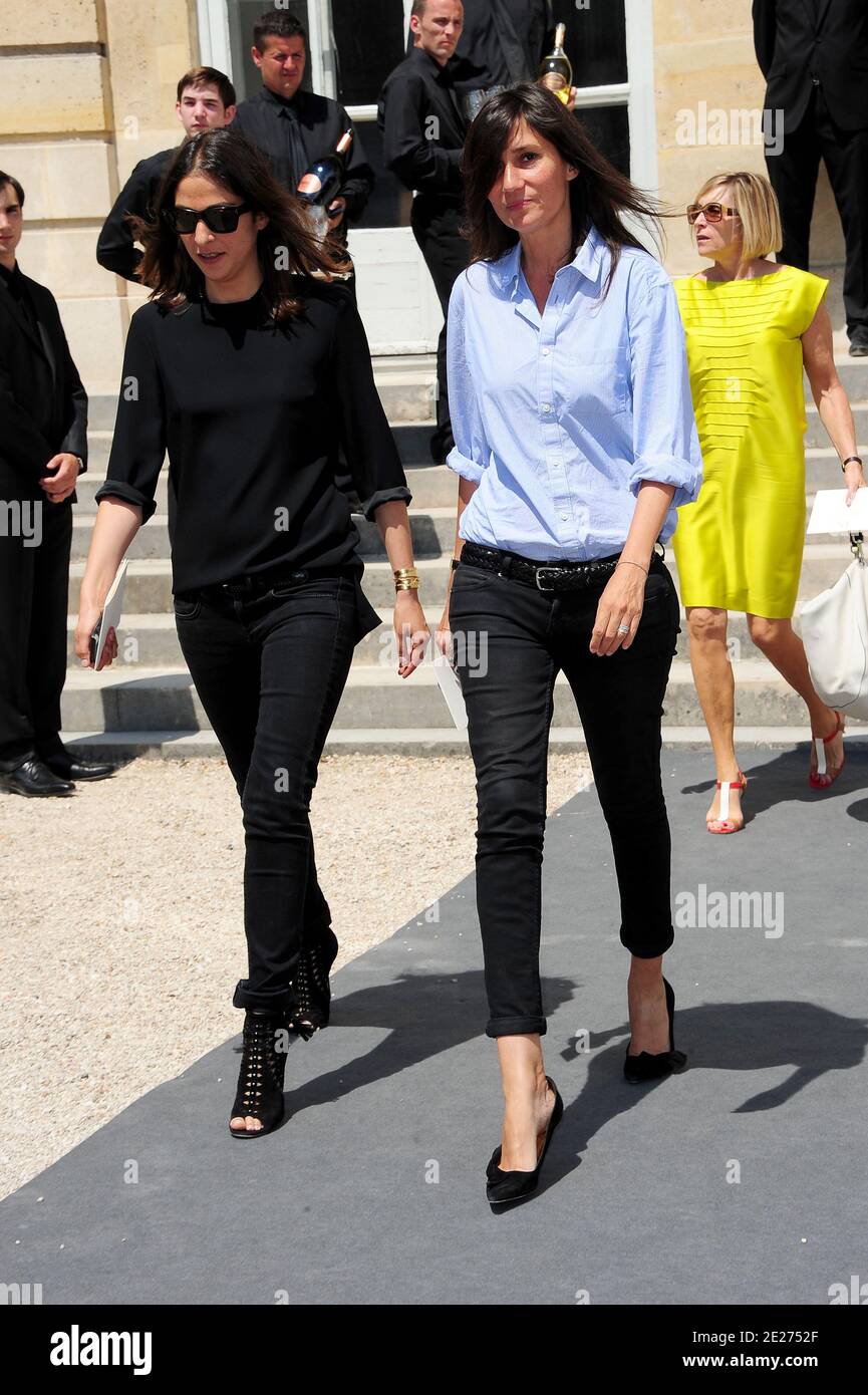 Emmanuelle alt vogue paris fashion Banque de photographies et d’images ...