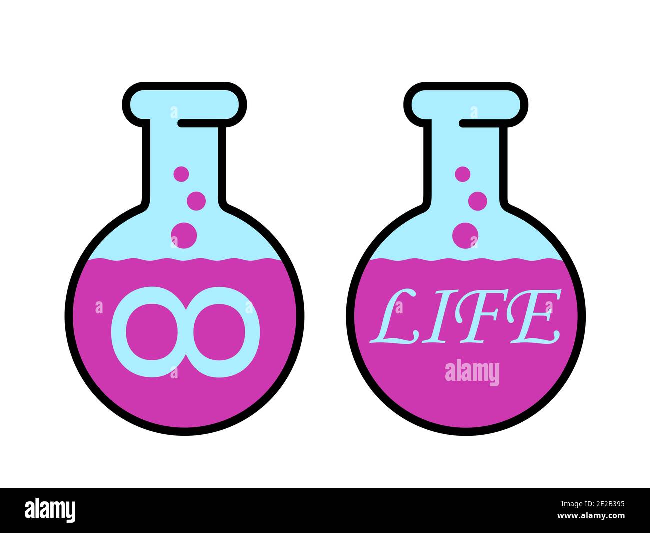 élixir de vie Banque d'images détourées - Alamy