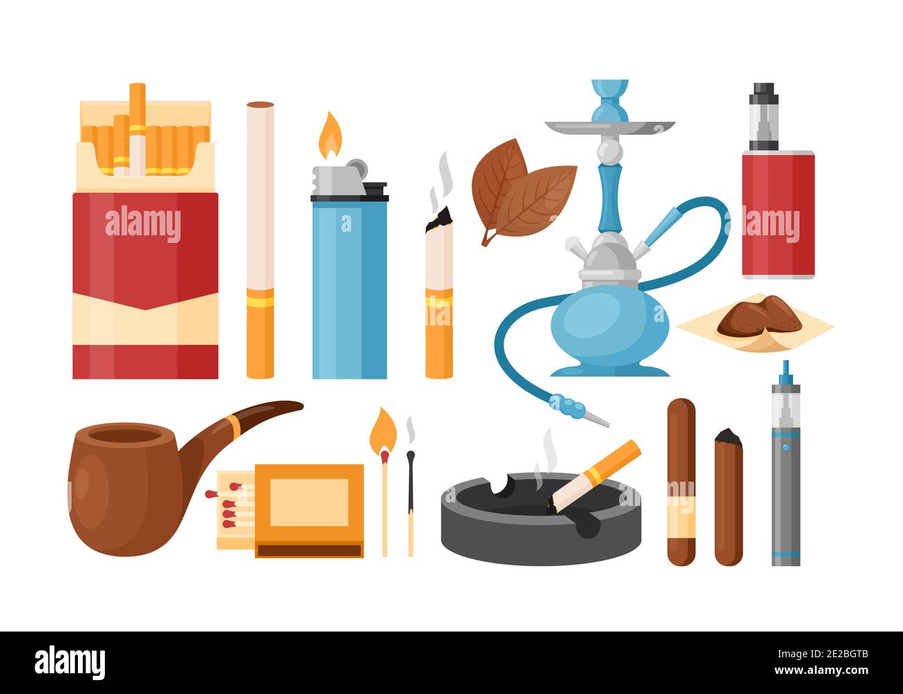 Cartoon cigarette Banque de photographies et d’images à haute ...