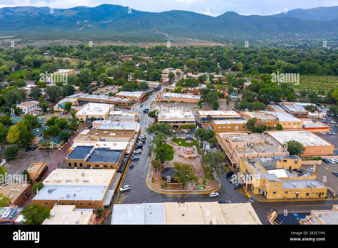 Taos plaza Banque de photographies et d’images à haute résolution - Alamy