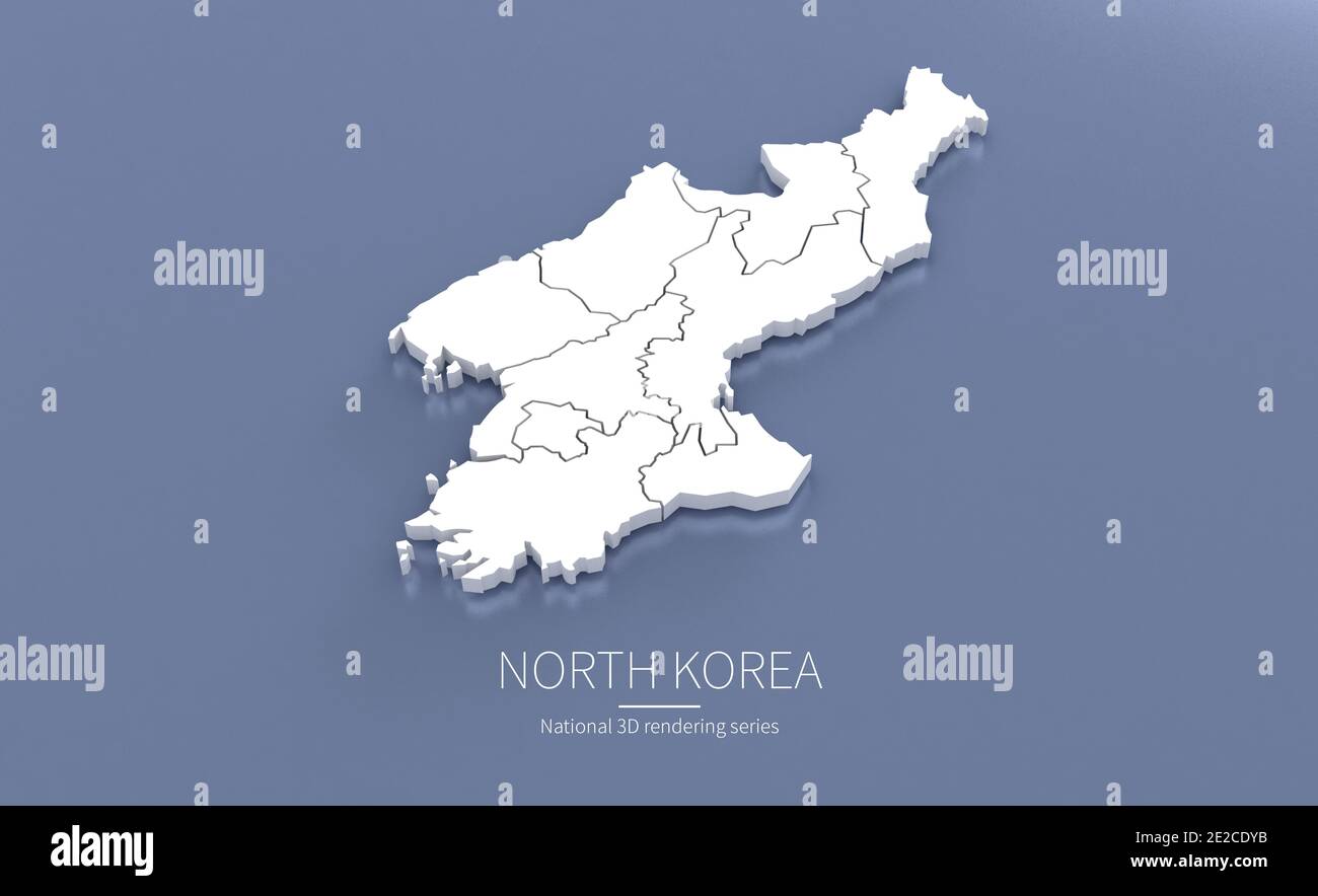 Corea maps Banque de photographies et d’images à haute résolution - Alamy