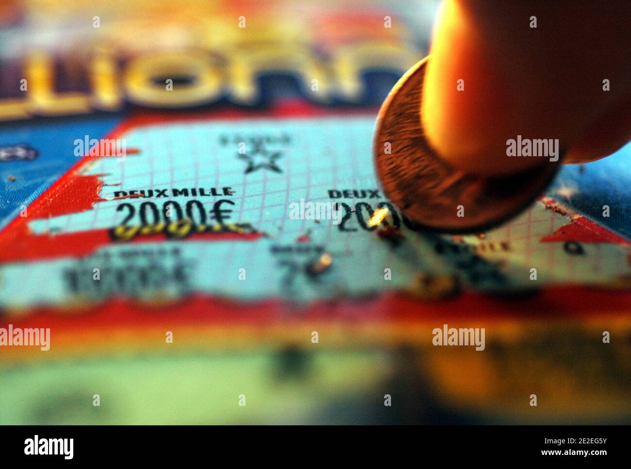 Jeux de grattage fdj Banque de photographies et d’images à haute ...