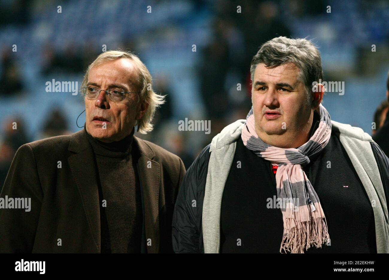 Dominique Grimaud et Pierre Menez, journalistes français de la ...