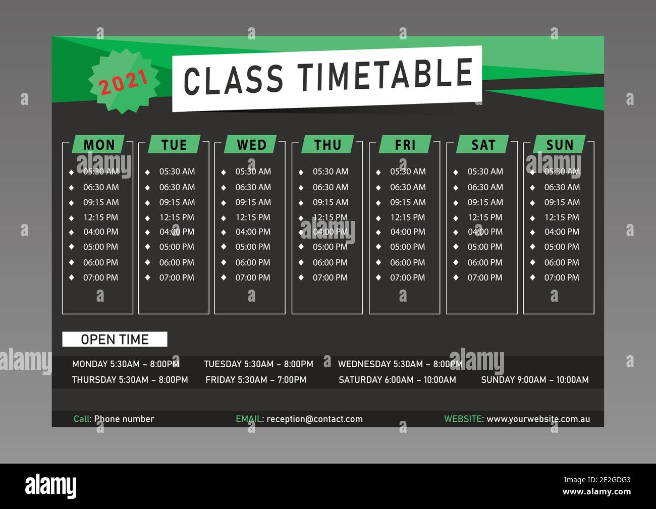 Plan de classe Banque d'images vectorielles - Alamy