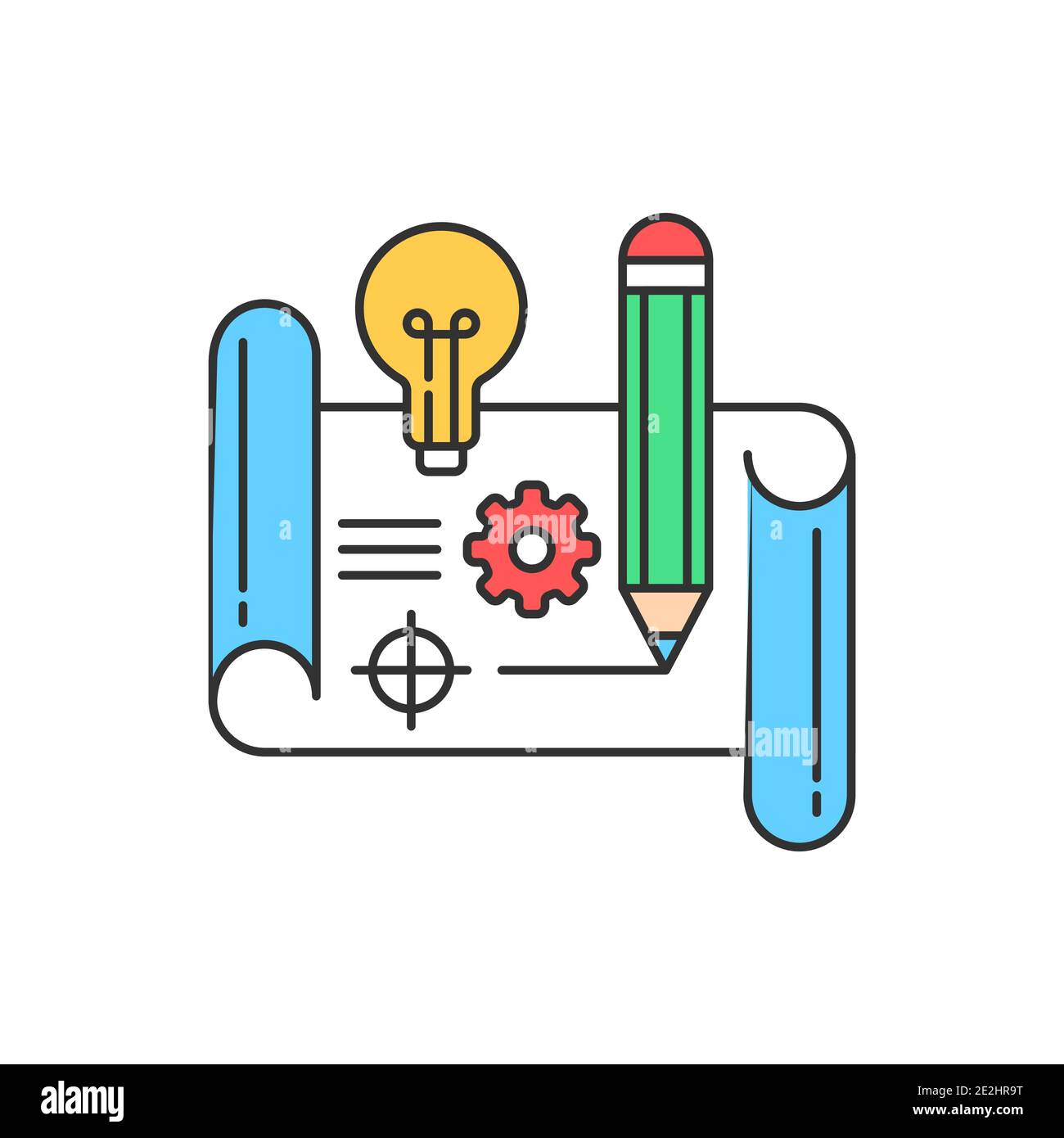 Projet prototype Banque d'images vectorielles - Alamy