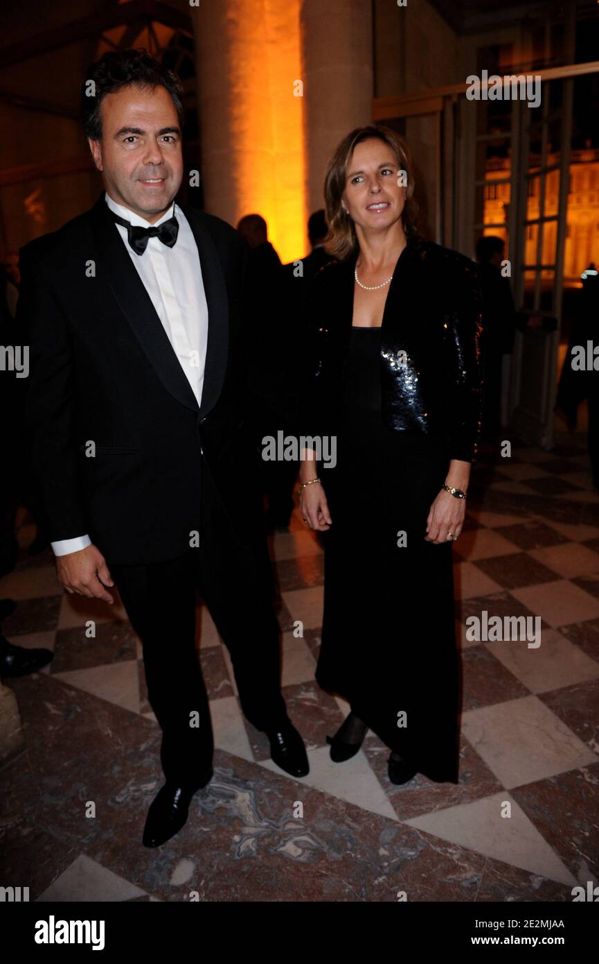 Luc Chatel participant au dîner de gala organisé par le Professeur ...