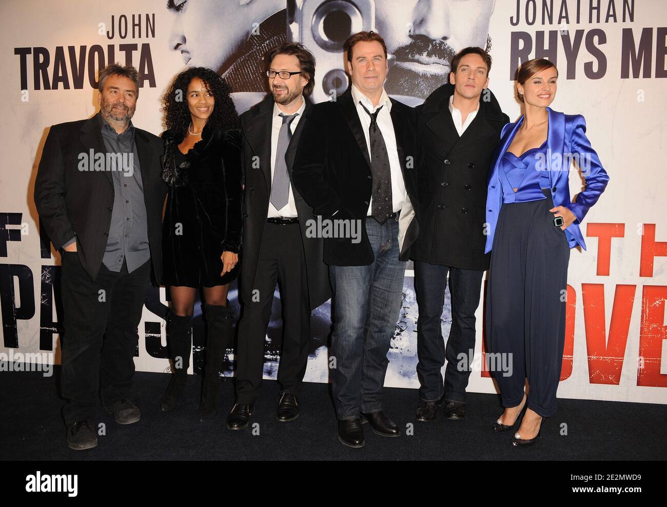Luc Bession, sa femme, John Travolta, Jonathan Rhys-Meyers, Kasia ...