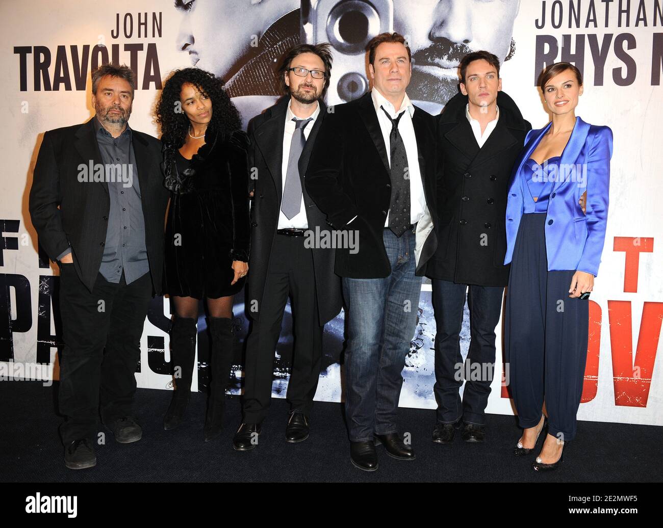Luc Bession, sa femme, John Travolta, Jonathan Rhys-Meyers, Kasia ...