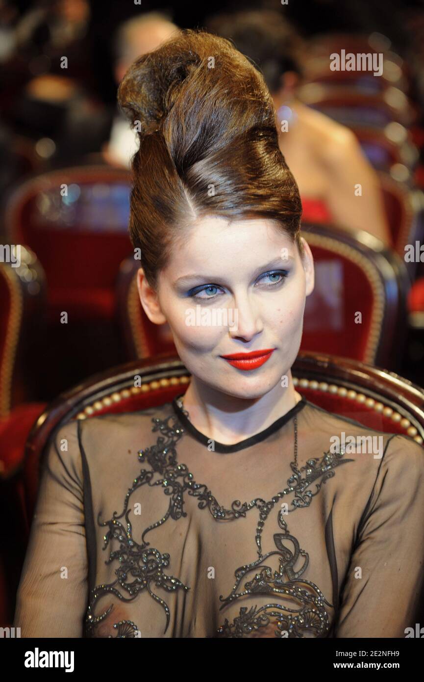 Laetitia Casta lors de la 35e cérémonie de remise des césar du film qui ...