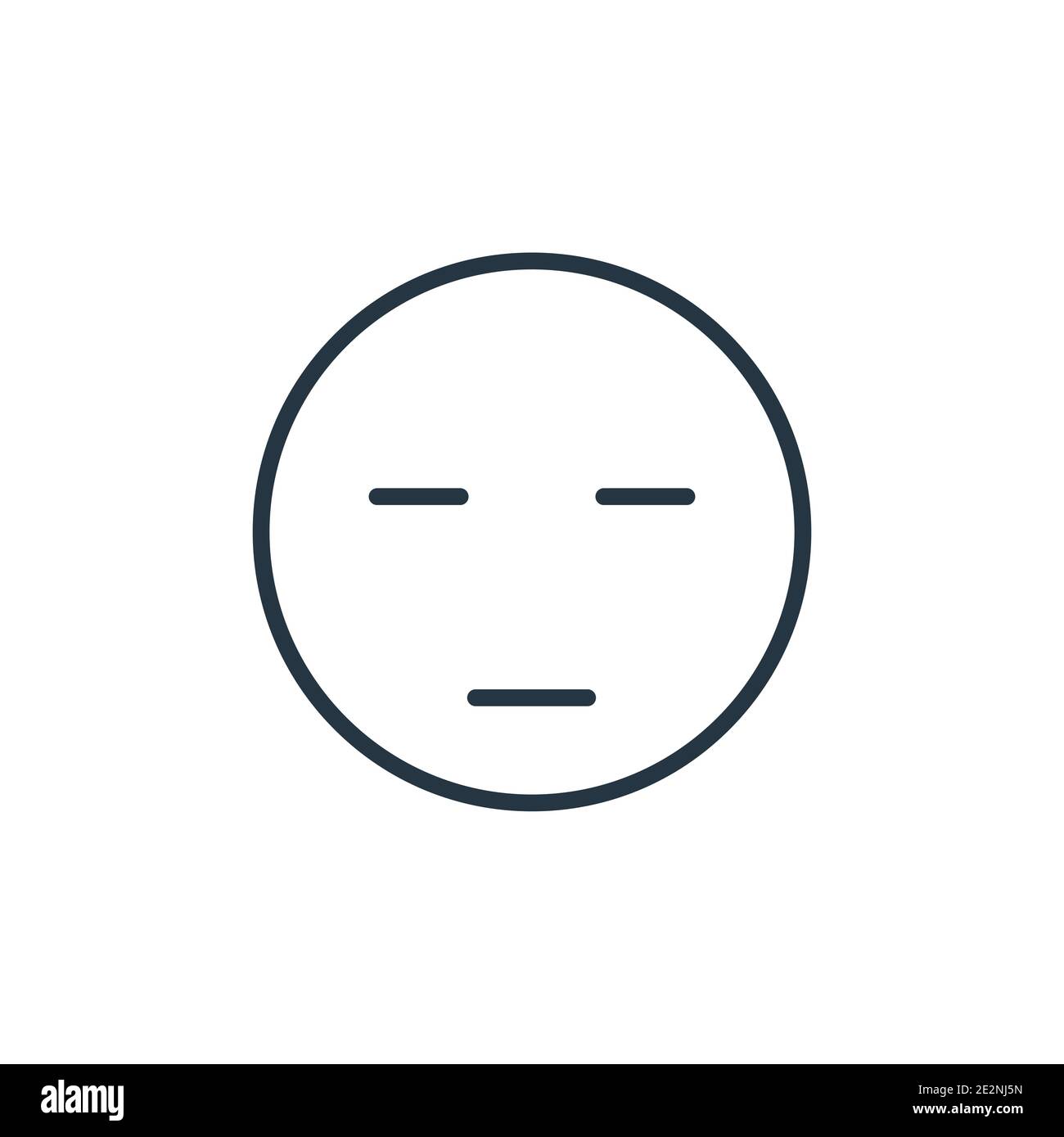 Indifferent emoticon Banque d'images vectorielles - Page 2 - Alamy