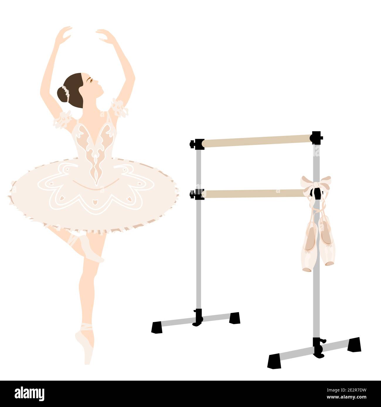 Barre de ballet Banque d'images vectorielles - Alamy