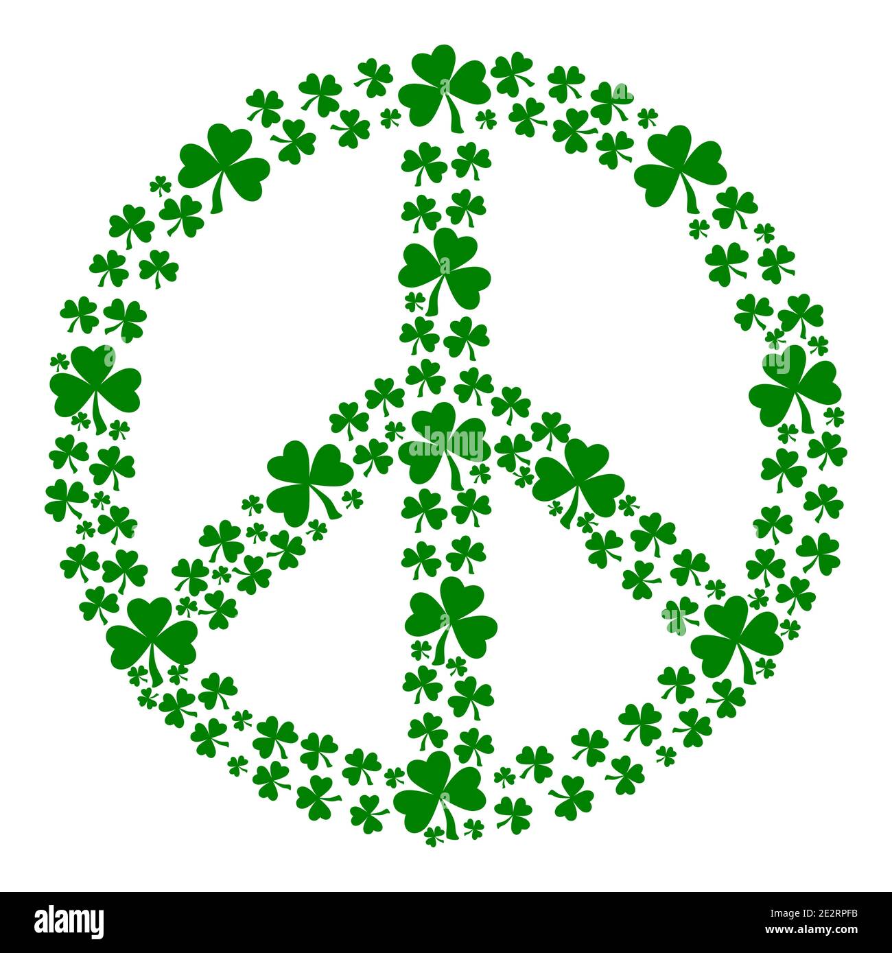 Un symbole de paix Banque d'images vectorielles - Alamy