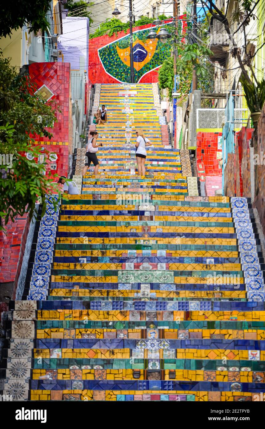 Selaron steps Banque de photographies et d’images à haute résolution ...