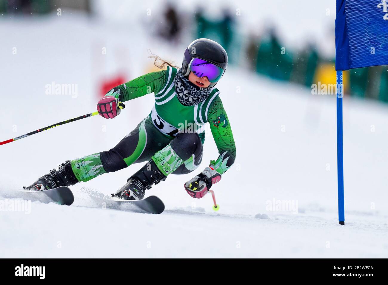Slalom géant Banque de photographies et d’images à haute résolution - Alamy