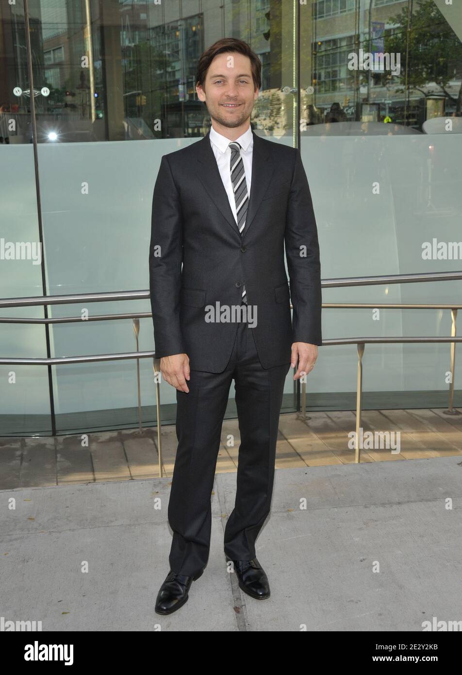 L'acteur Tobey Maguire participe au 37e gala annuel du Chaplin de la ...