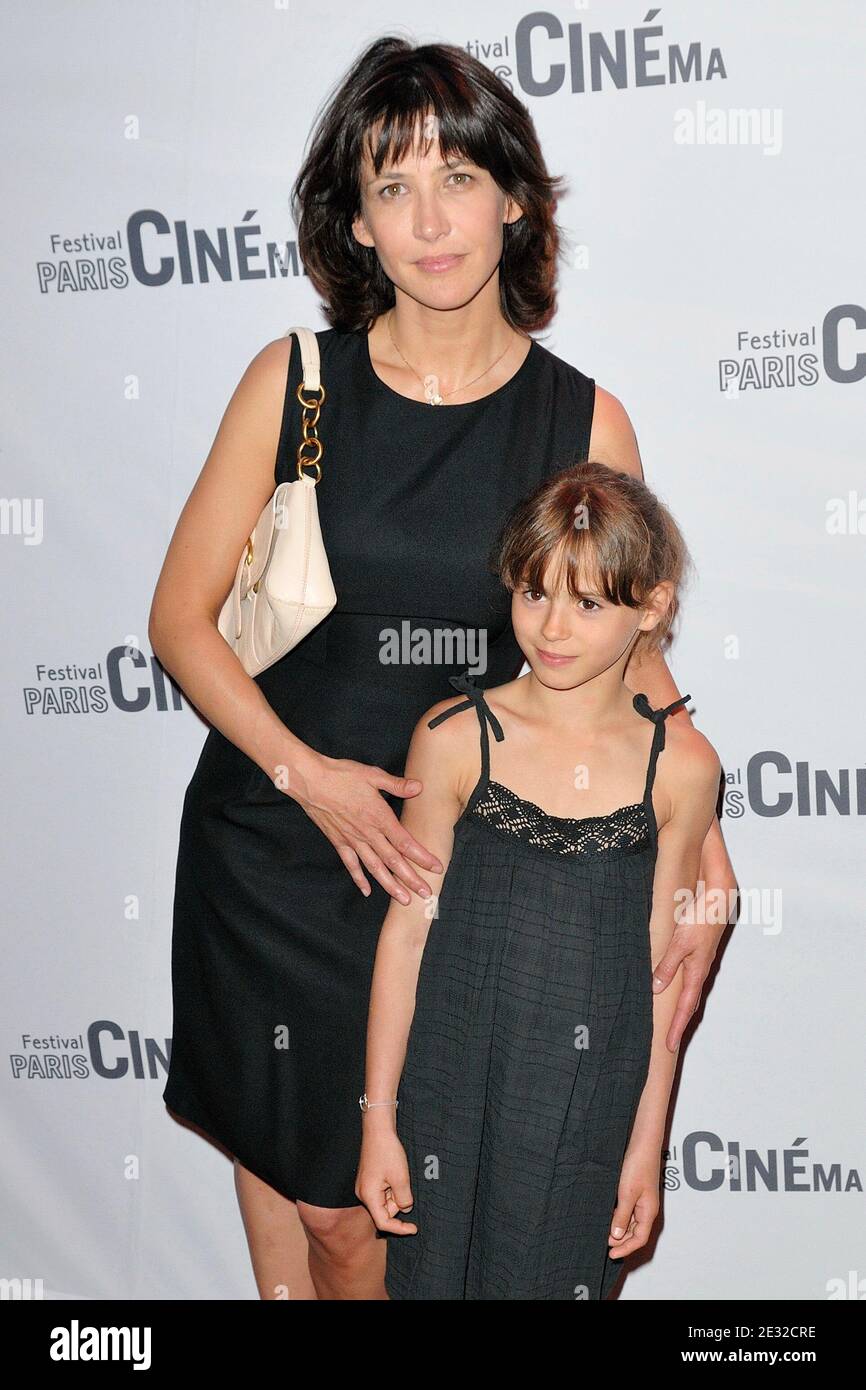 L'actrice française Sophie Marceau et Juliette Chappey arrivent à la ...