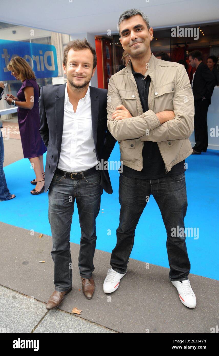 Jeremy Michalak et Alexandre dos Santos aka Zumeo arrivent à la ...