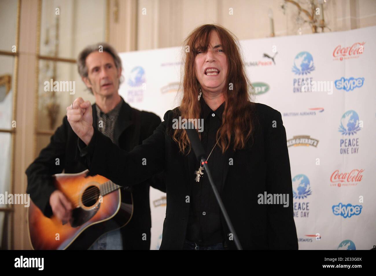 Patti smith france Banque de photographies et d’images à haute ...