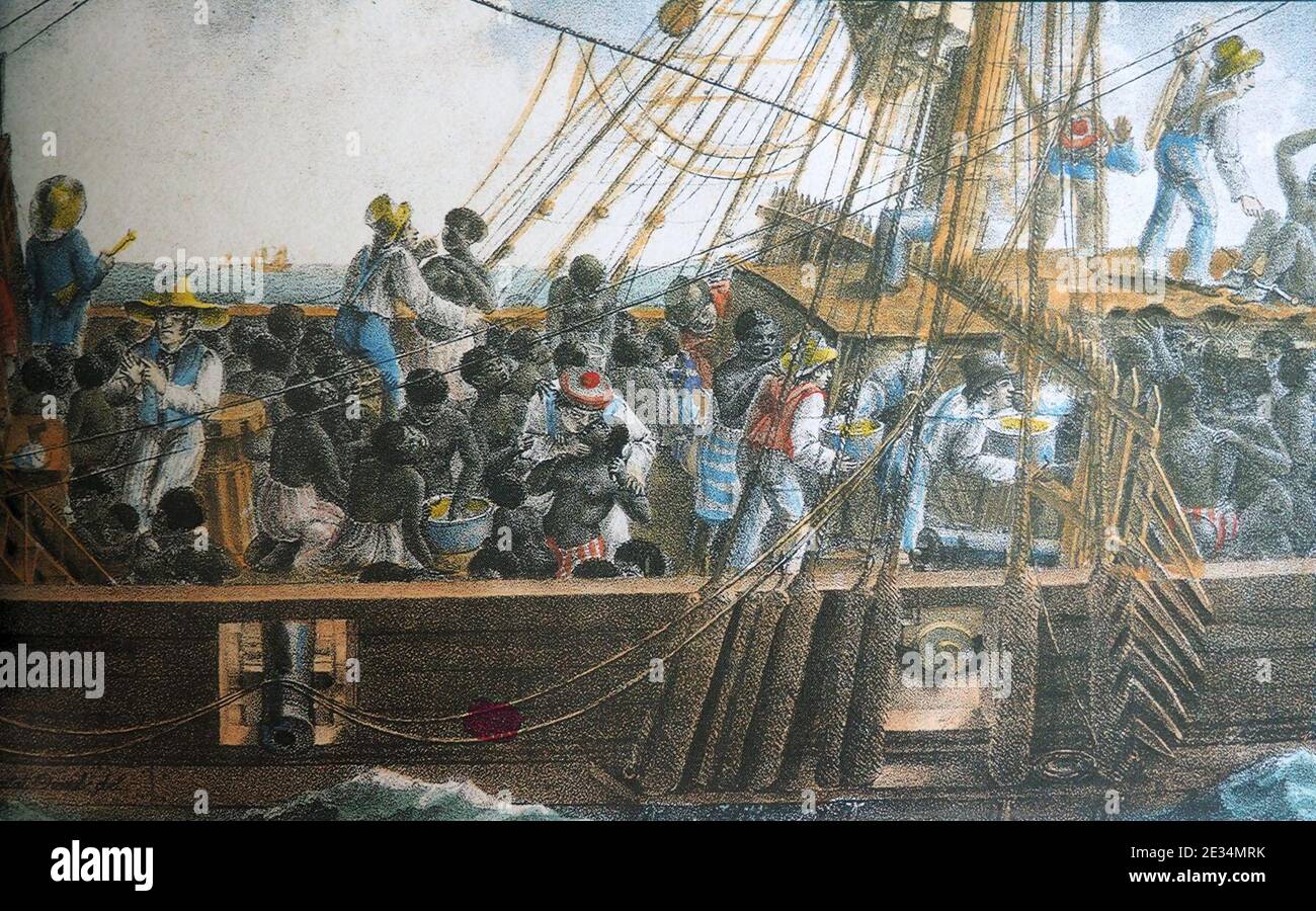 Navire Négrier Banque d'image et photos - Alamy