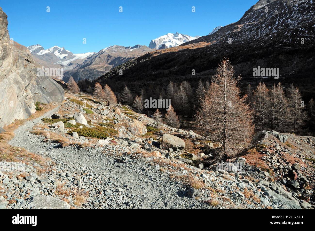 Zermatt matterhorn zmutt switzerland Banque de photographies et d ...