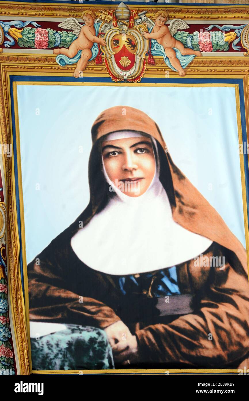 Portrait du premier saint d'Australie, Marie de la Croix MacKillop.des ...