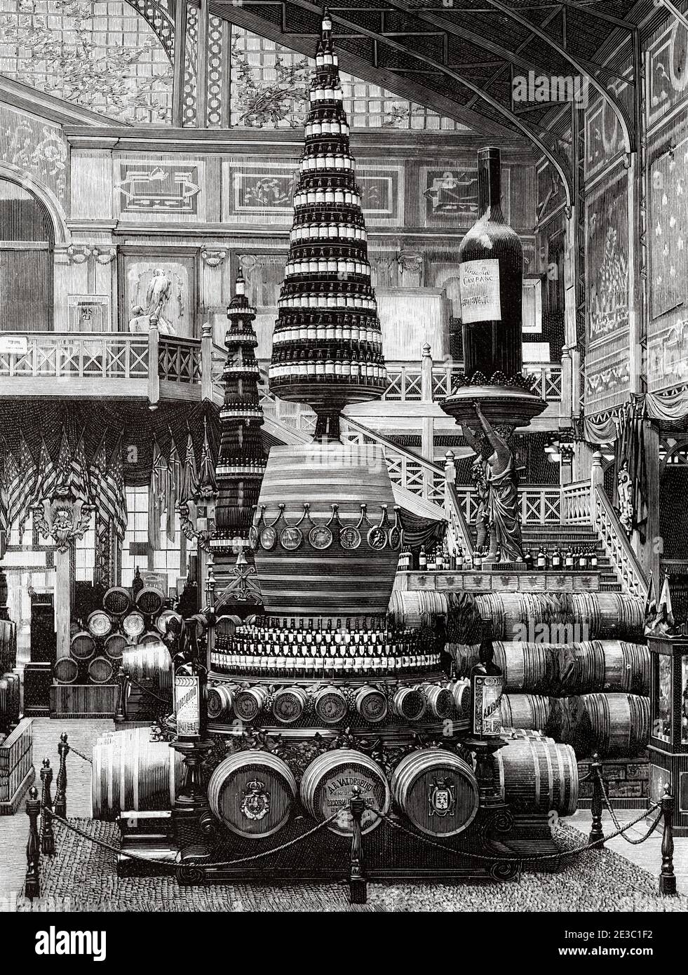 Exposition internationale de bordeaux 1895 Banque de photographies et d ...