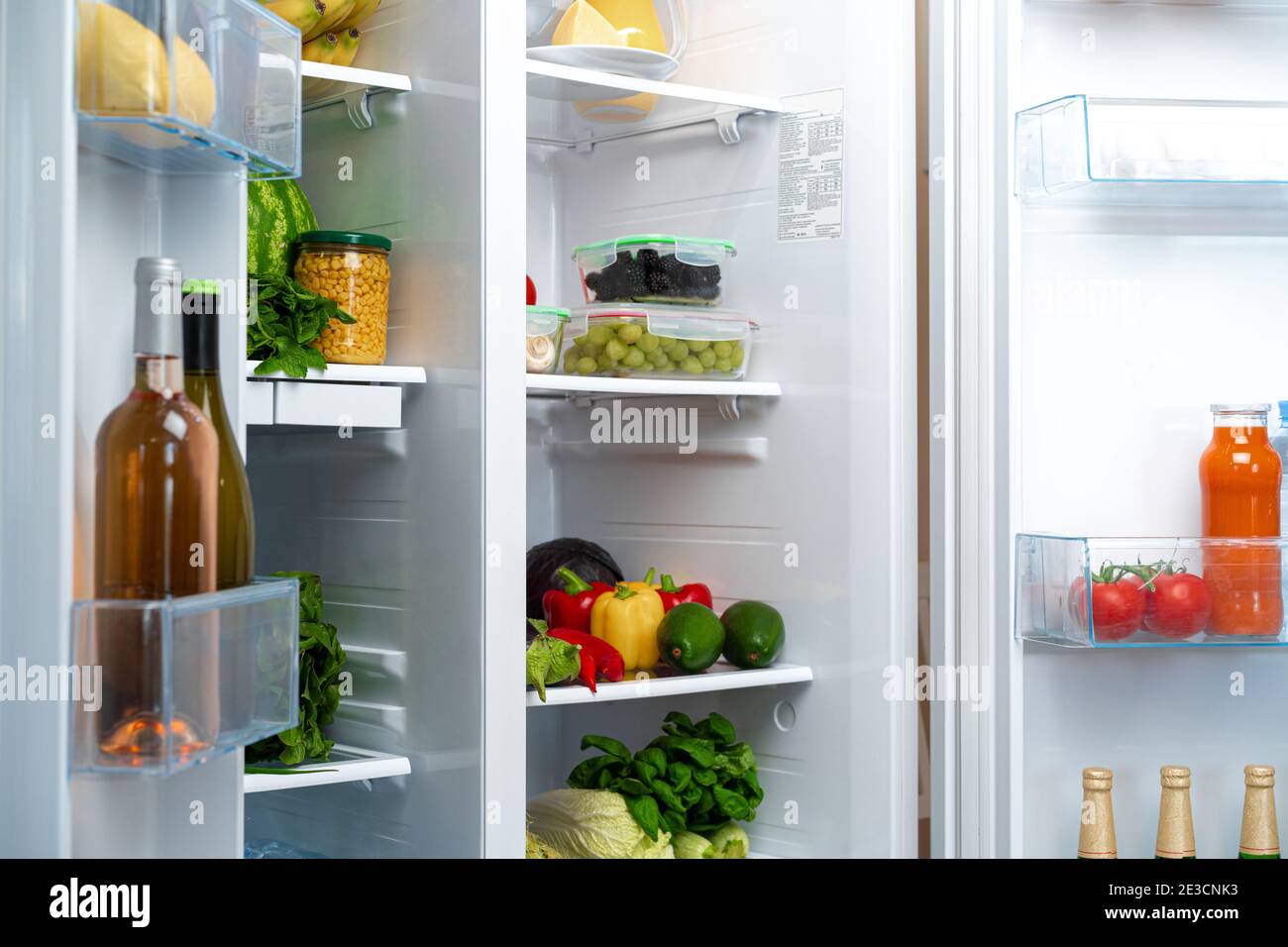 Frigo ouvert Banque de photographies et d’images à haute résolution - Alamy